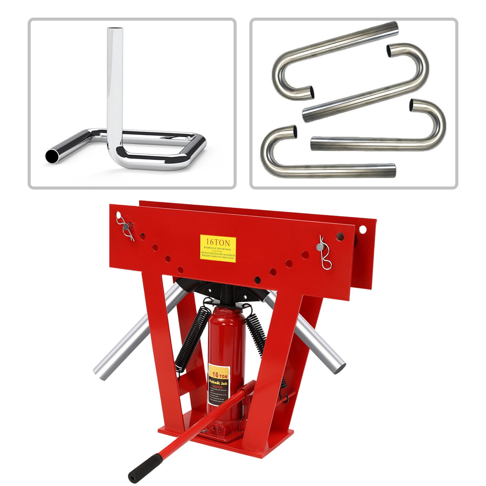Hydraulic Pipe Tube Bender Tool Manual Heavy-Duty Pipe Bending Machine ...
