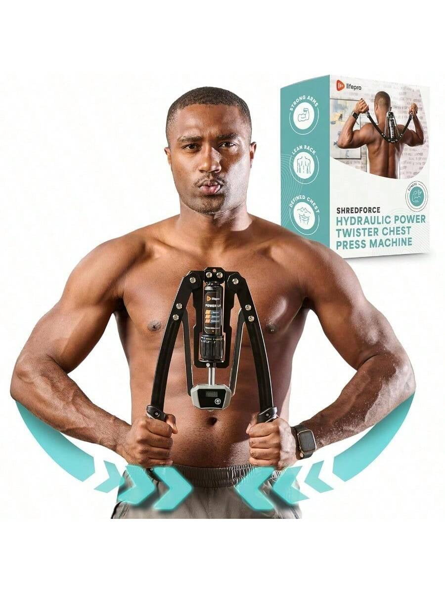 Hydraulic Power Chest Expander And Arm Twister Trainer - Home Gym ...