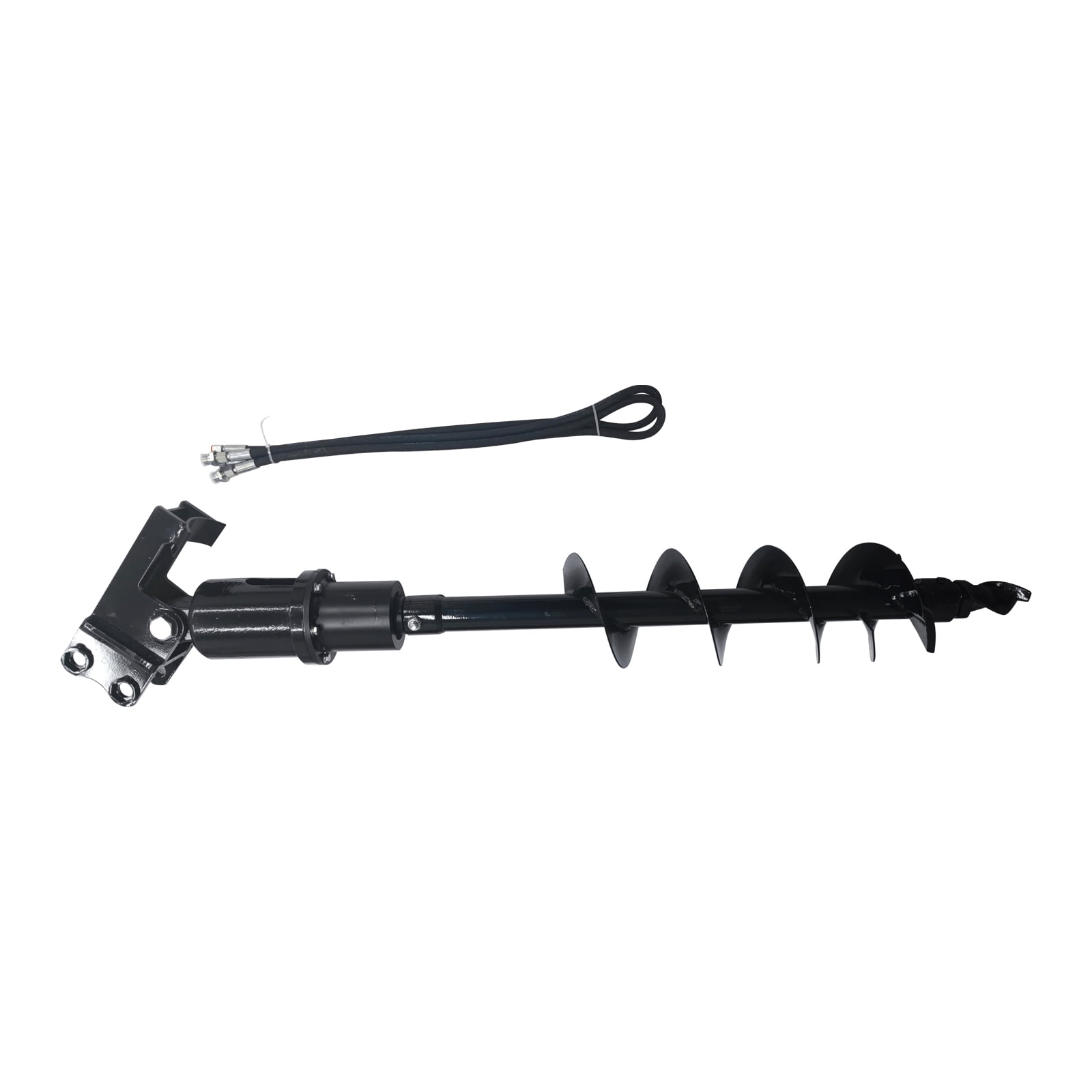 Hydraulic Power Earth Auger Excavator Drilling Machine Spiral Drill ...