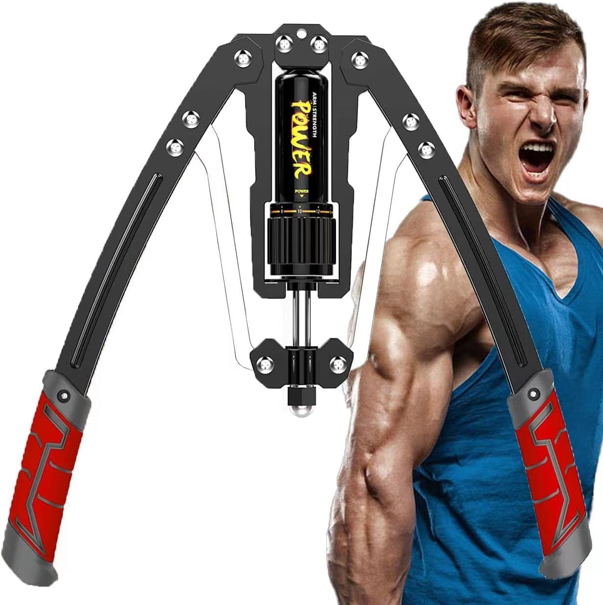 Hydraulic Power/Home Chest Expander/Shoulder Muscle Training Fitness ...