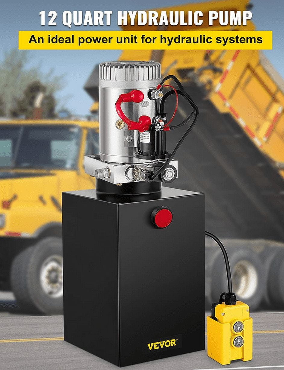 Hydraulic Power Unit 120/220V 10.5 Quart Car Lift Hydraulic Pump Power ...