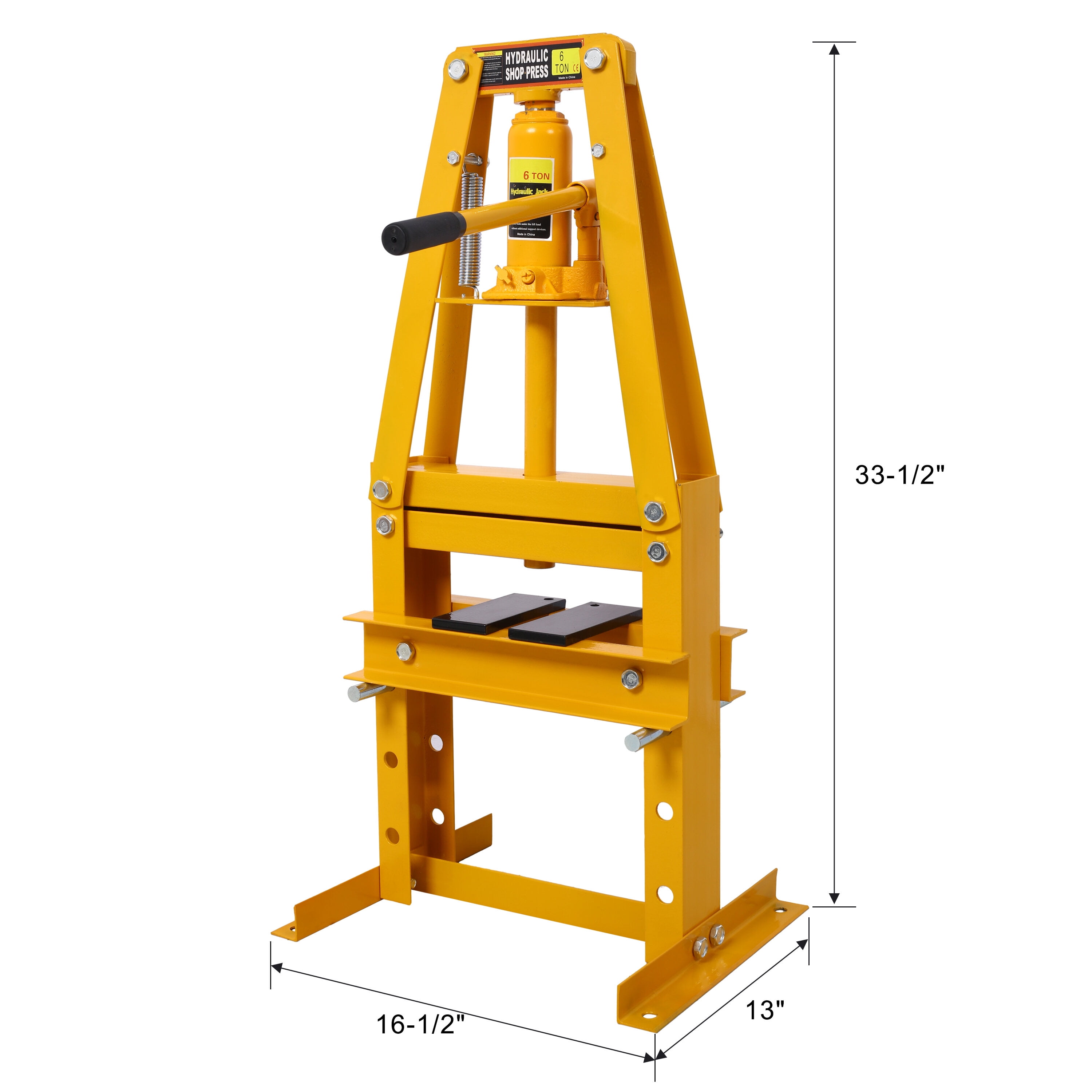 Hydraulic Power Units, 6-Ton Benchtop Hydraulic A-Frame Shop Press with ...