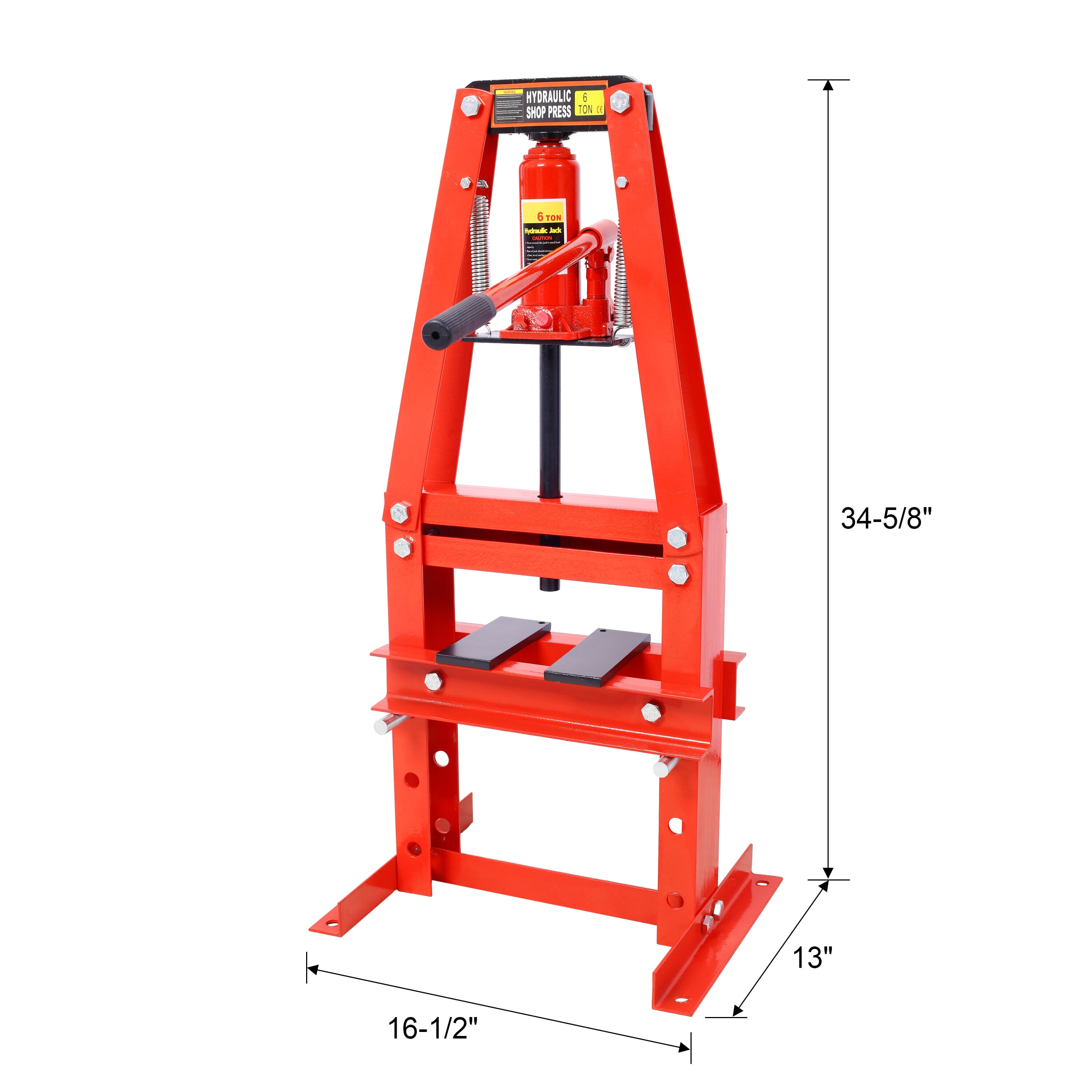 Hydraulic Power Units, 6-Ton Benchtop Hydraulic A-Frame Shop Press with ...