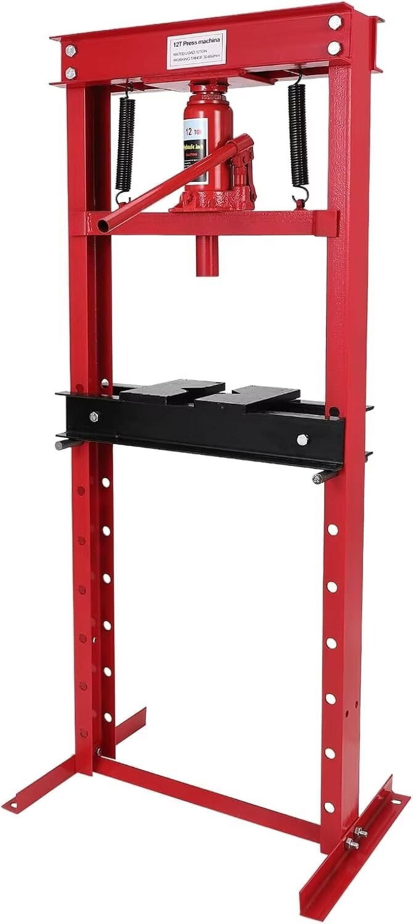Hydraulic Press, 12 T Workshop Press, H-Frame Hydraulic Press with ...