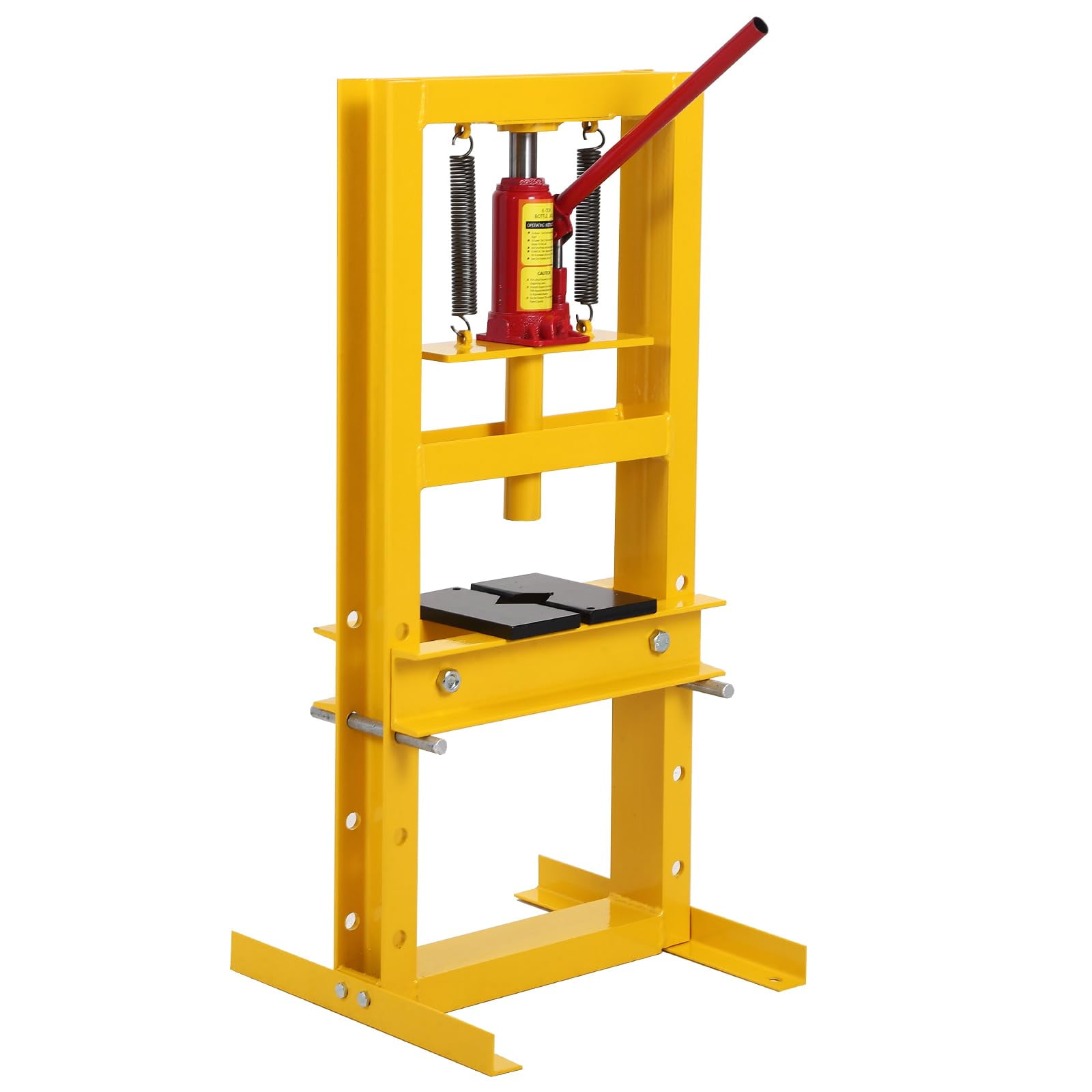 Hydraulic Press 6 Ton Hydraulic Shop Press,H-Frame Garage Floor ...