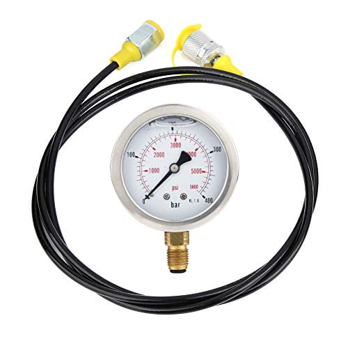 Hydraulic Pressure Test Kit,Boxwizard Hydraulic Pressure Gauge Xzt ...