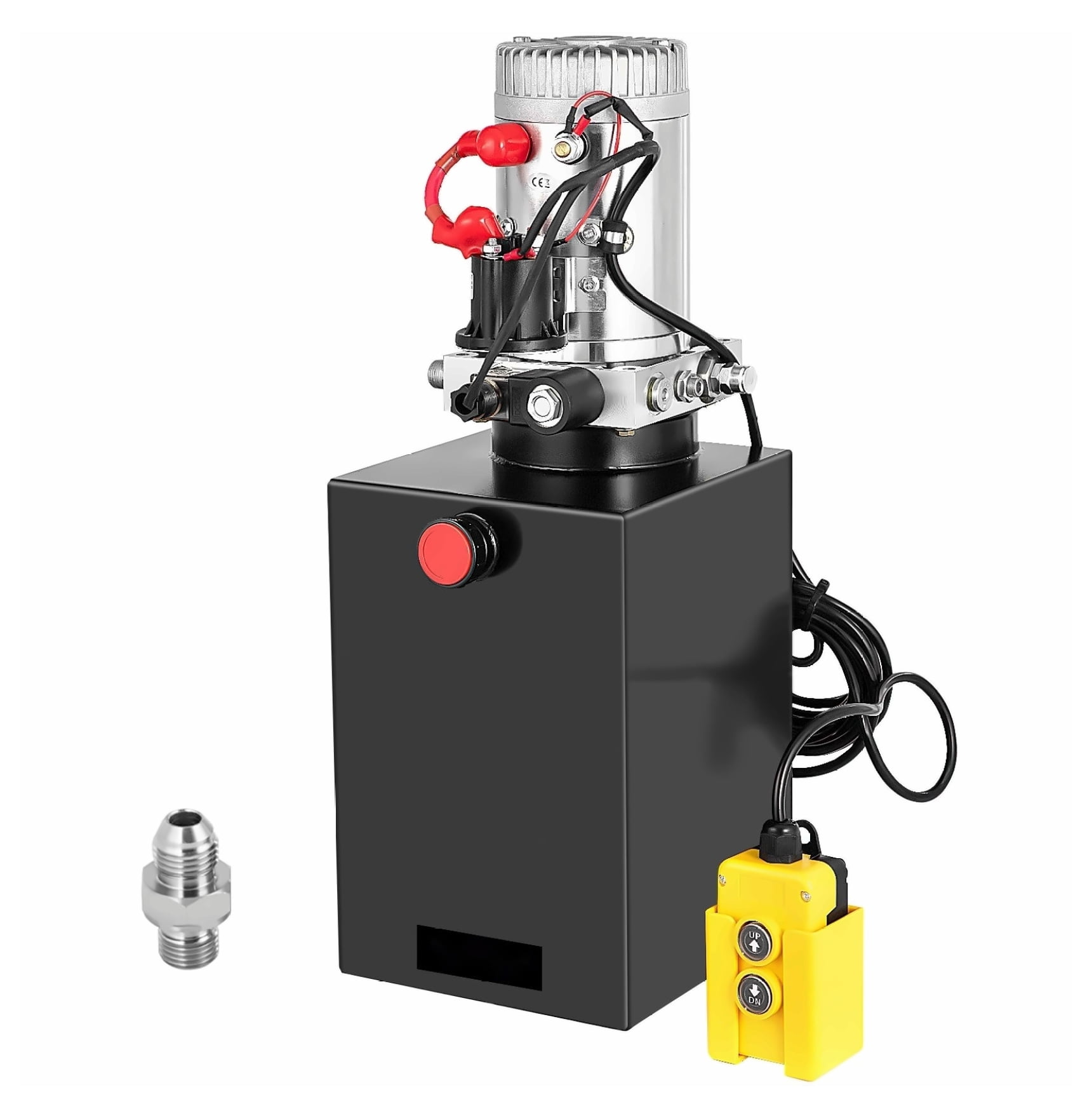 Hydraulic Pump 12V Electric 13 Quart Single Acting for Dump Trailer ...