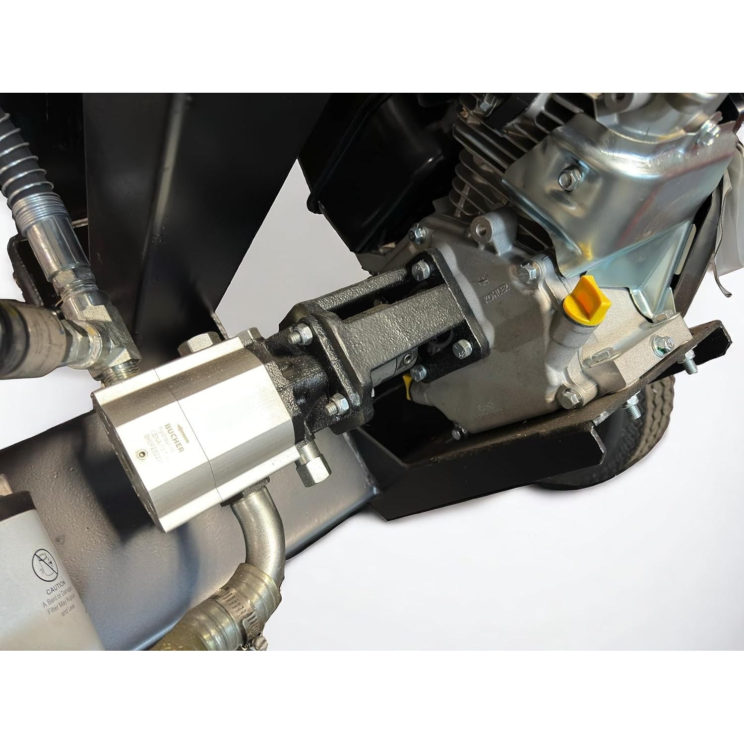 Hydraulic Pump Mount for Log Splitters and Other Equipment with 5-7 HP ...