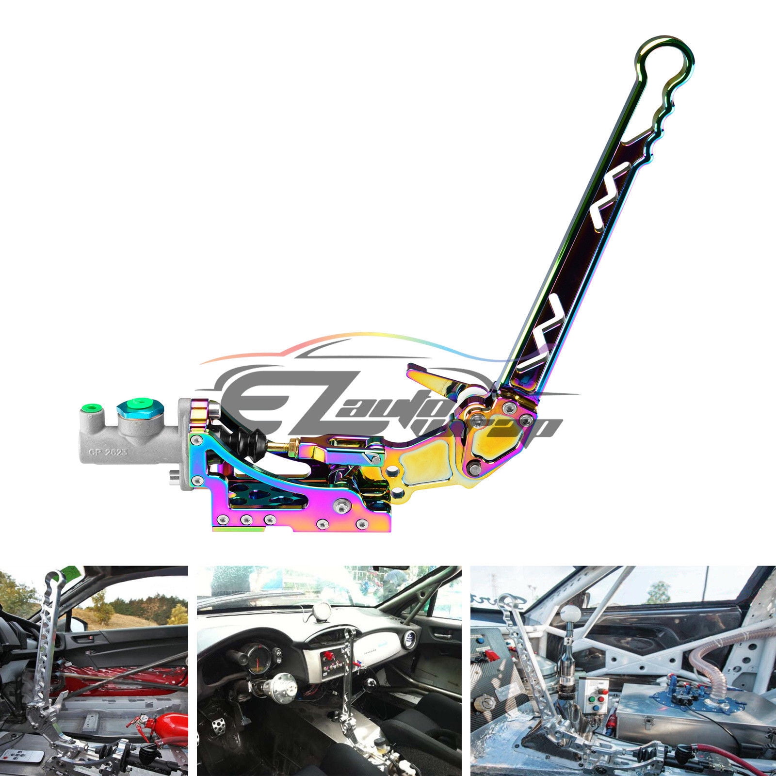 Hydraulic Racing Hand E Brake Drift Rally Handbrake Aluminium Lever ...