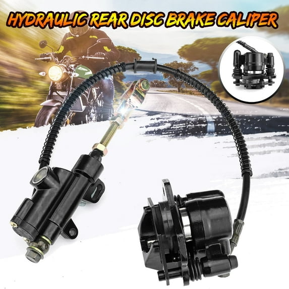 Lumi-life Hydraulic Rear Disc Brake Caliper + Master Cylinder System ...