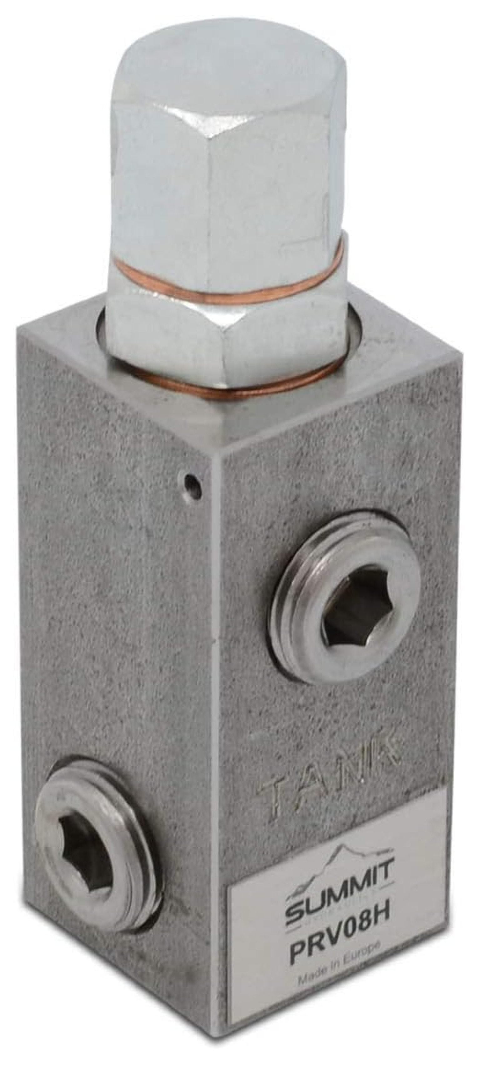 Hydraulic Relief Valve, Adjustable 16 GPM 2500 PSI, 1/2” NPT - High ...
