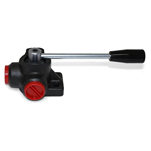 Hydraulic Diverter Valve, 3 Way, Open Center, 16 GPM, #8 SAE Ports ...