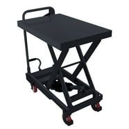 BENTISM Hydraulic Scissor Lift Table Cart, 660lbs Hydraulic Scissor ...