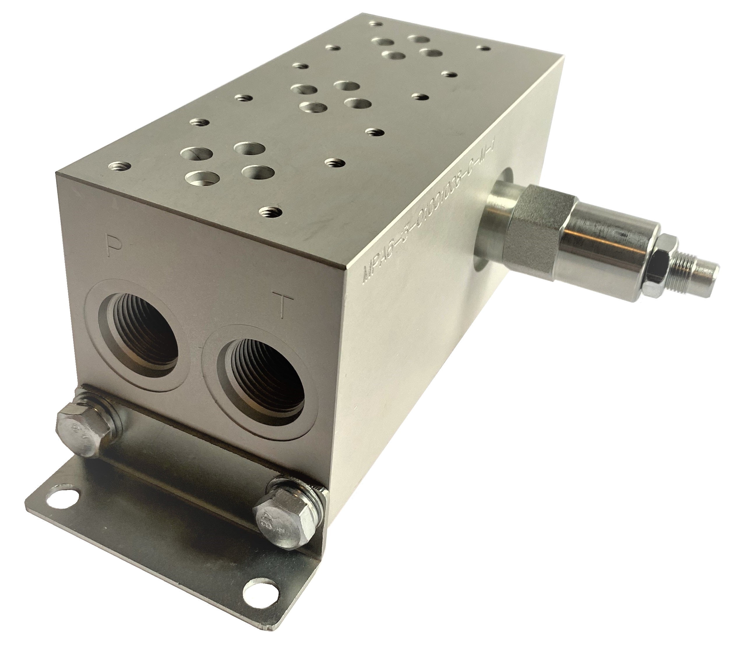 Hydraulic Series Valve Manifold Aluminum D03 NG6 or Cetop 3 pattern ...