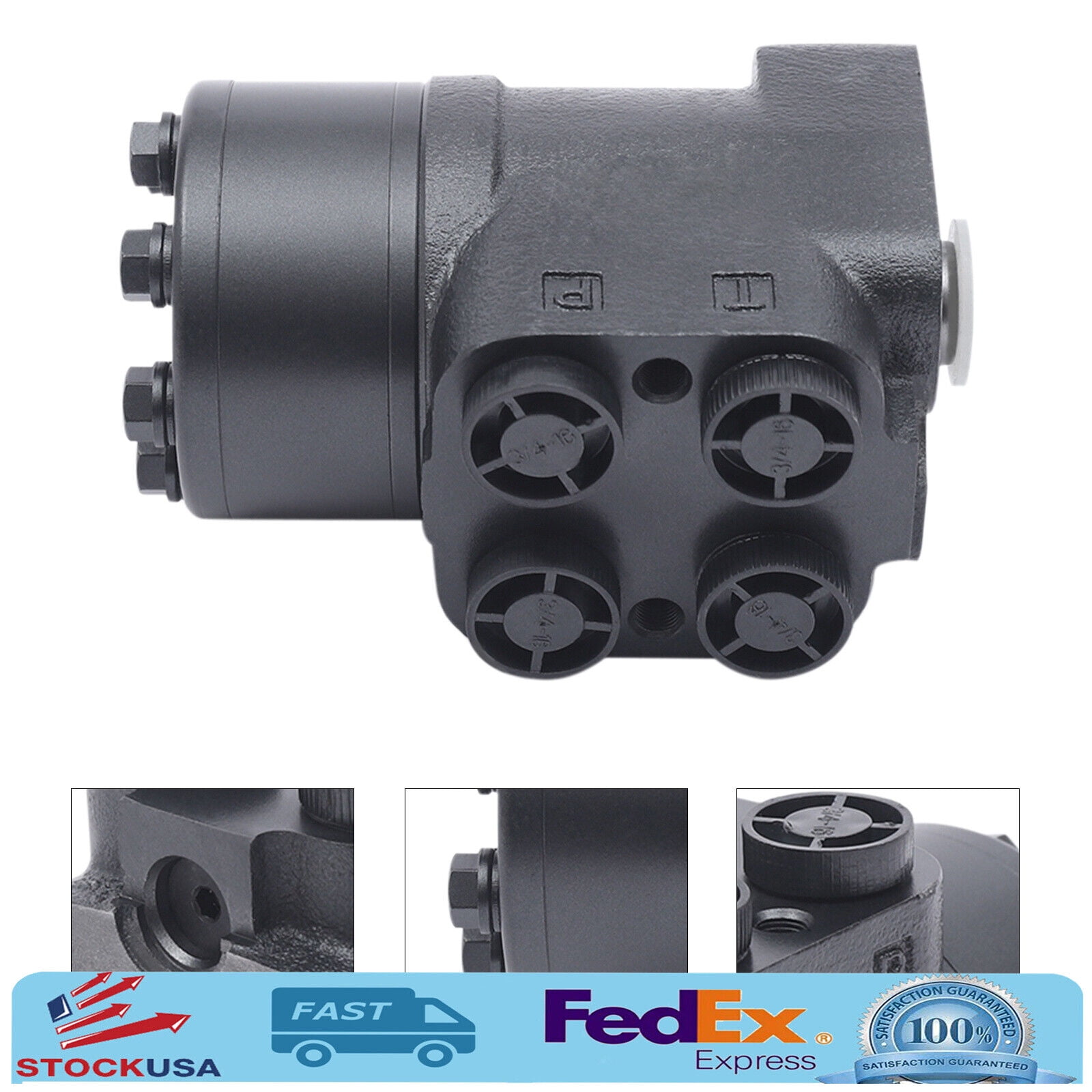 Hydraulic Steering Machine for 211-1009 Vehicles, Heavy-Duty Cast Iron ...