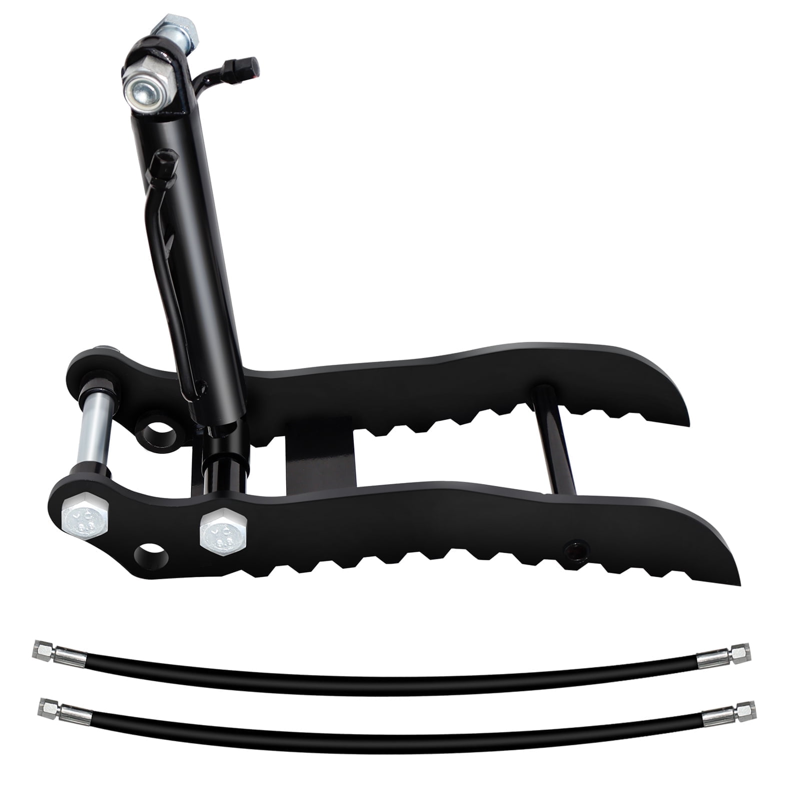 Hydraulic Thumb Clamp Mini Excavator Attachments with 2 Oil Hoses ...
