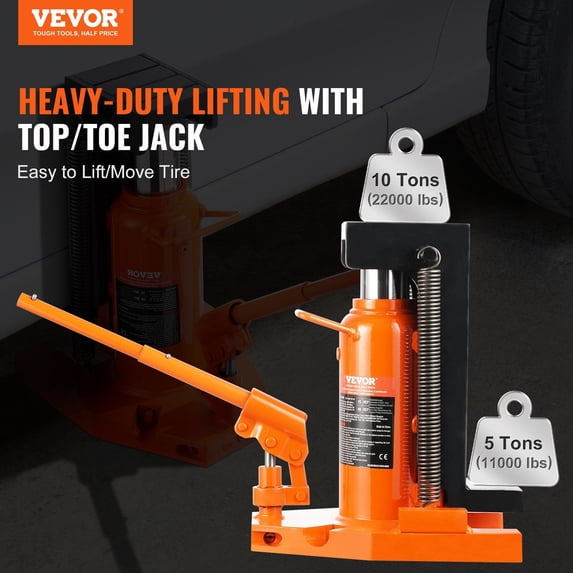 Hydraulic Toe Jack,5 Ton On Toe Toe Jack Lift,10 Ton On Top Lift ...