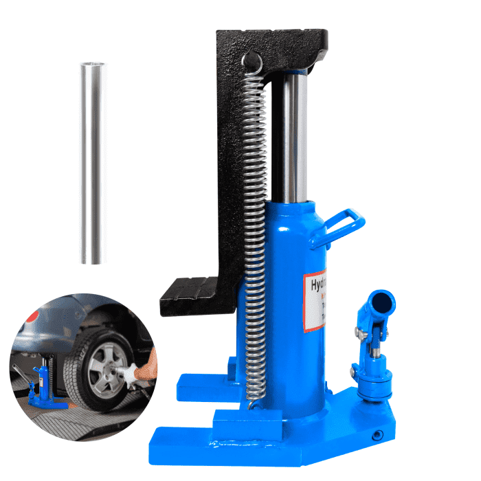 Hydraulic Toe Jack, Stainless Steel Air Hydraulic Claw Jack with Handle ...