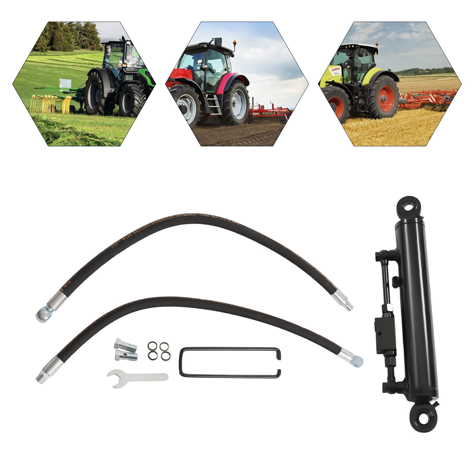 Hydraulic Top Link Cat.2-2 with Locking Block 19 11/16”-28” with 2 ...