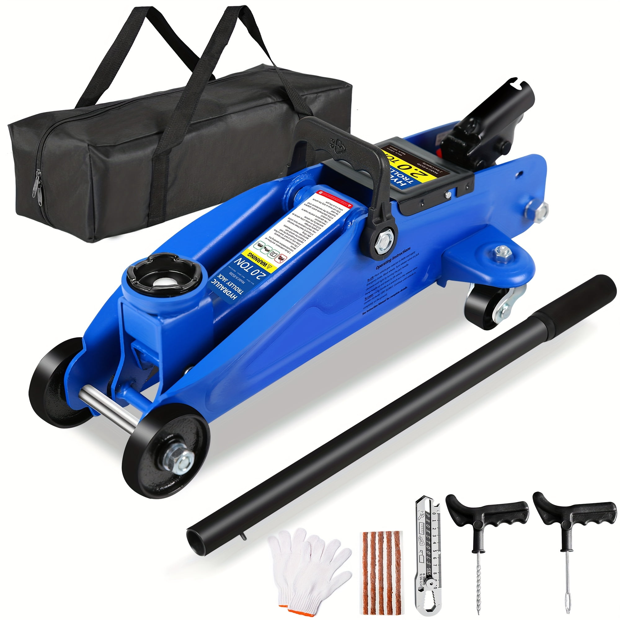 Hydraulic Trolley Car Floor Quick Rise Piston Pump Low Profile, Car ...