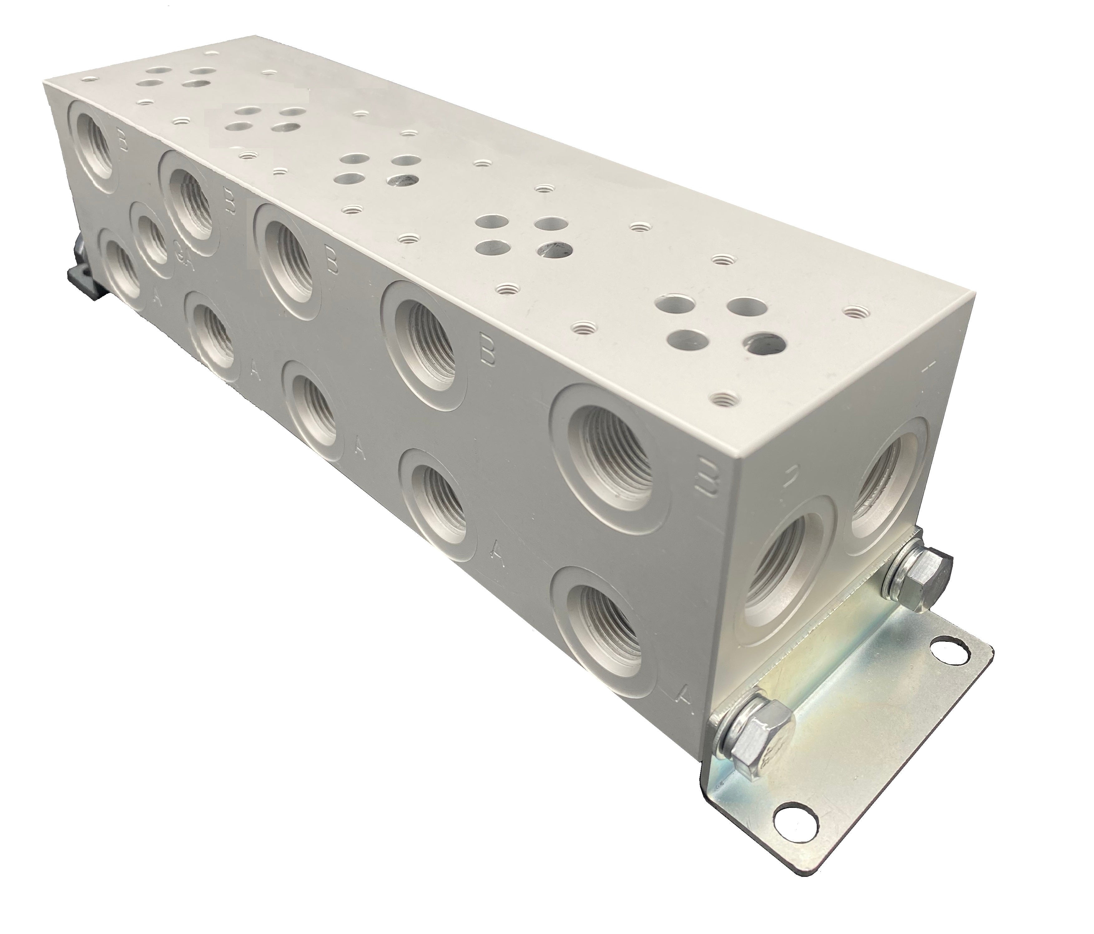 Hydraulic Valve Manifold Parallel 1-4 stations D03/NG6/Cetop-3 pattern ...