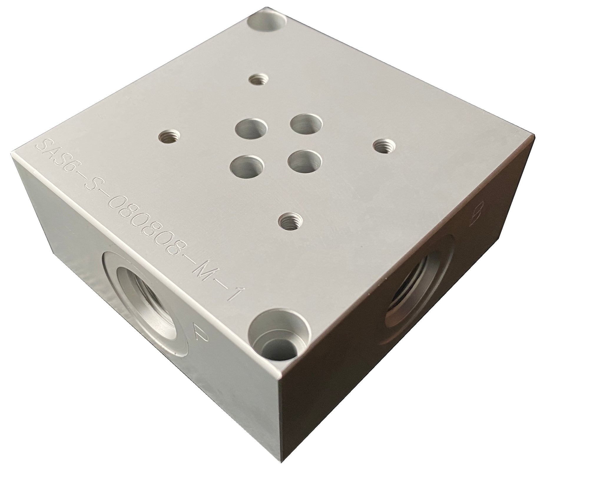 Hydraulic Valve Mounting Sub Plate Aluminum D03 NG6 Cetop 3 pattern SAE ...