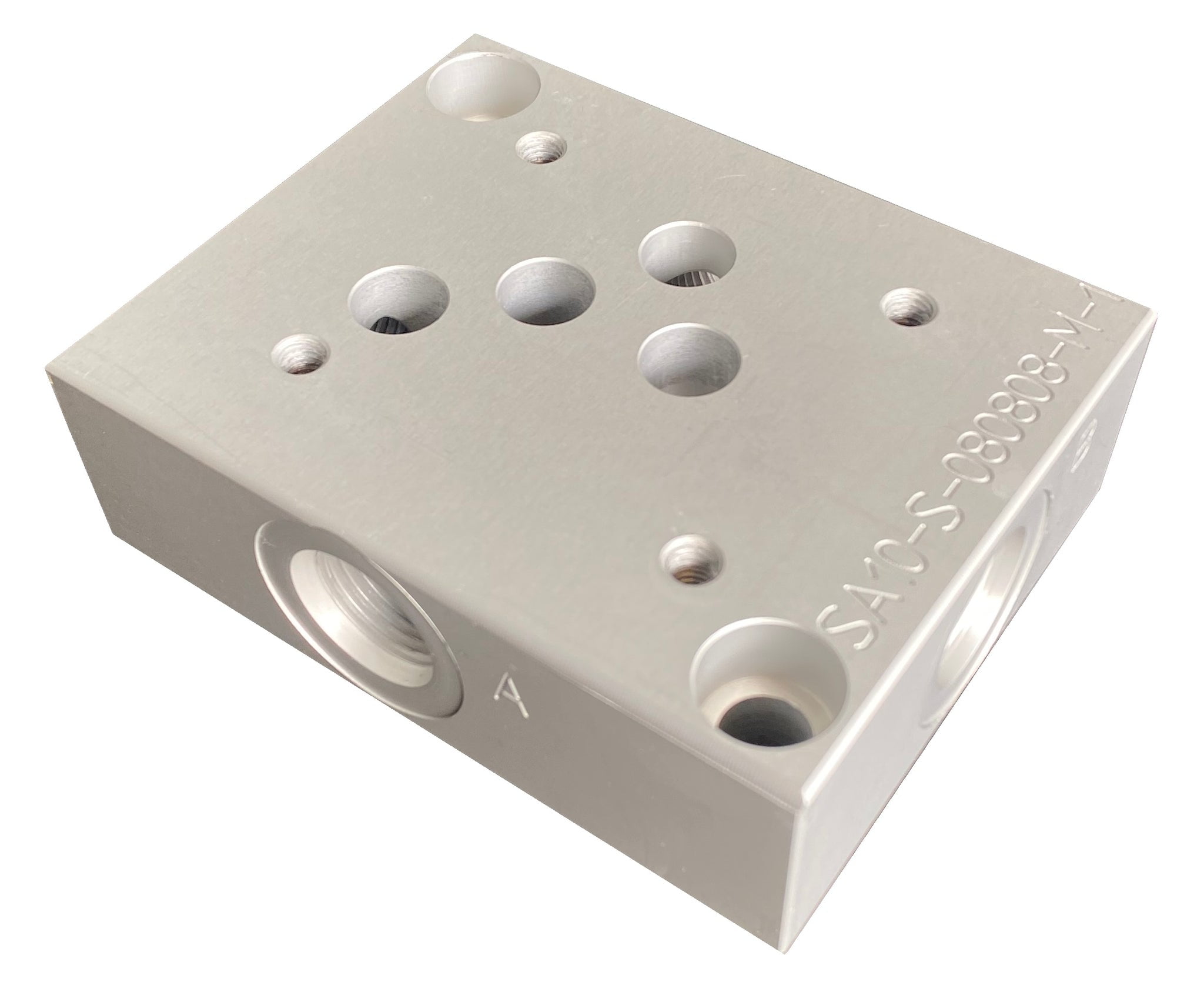 Hydraulic Valve Mounting Sub Plate D05 NG10 Cetop 5 pattern Anodized ...