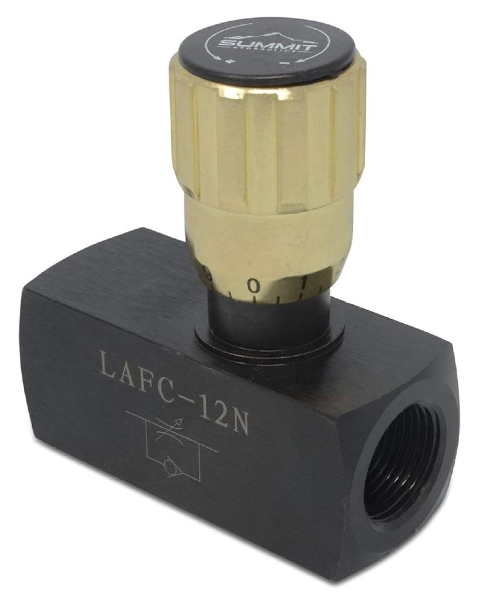 Hydraulic in-Line Adjustable Variable Flow Control w/Free Flow, 3/4 ...