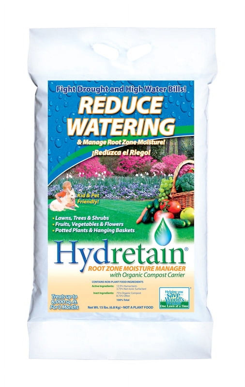 Hydretain Organic Moisture Manager Soil Treatment for Plants ...