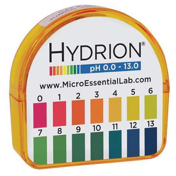 Hydrion pH Paper,50 ft L,0 to 13 pH JR113 - Walmart.com