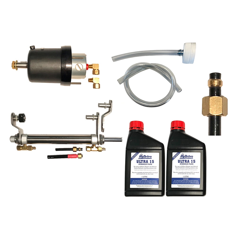 HyDrive El Outboard Steering Kit f/Up To 150HP Motors - Walmart.com