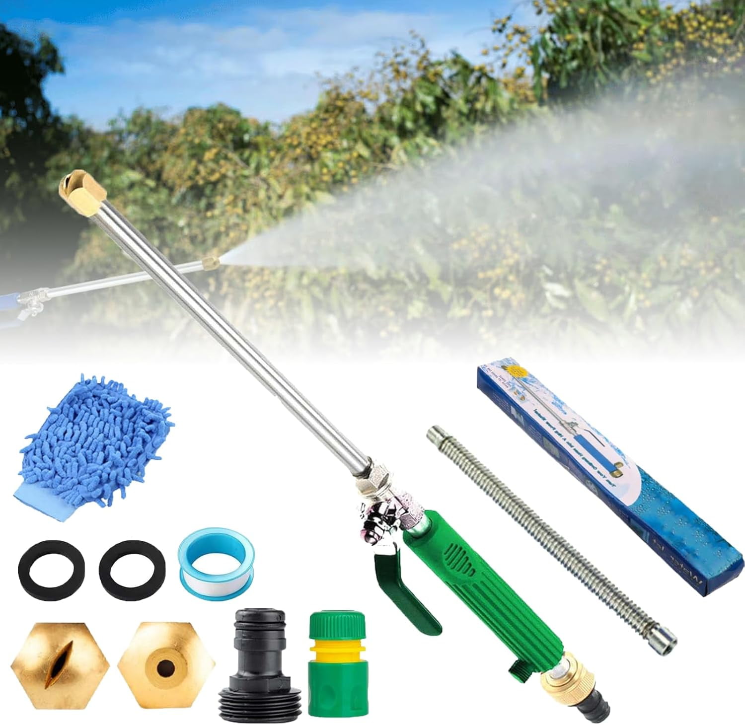 Hydro 3000 Psi, Hydro Power, 2-in-1 Portable Power Washing Nozzle, High ...