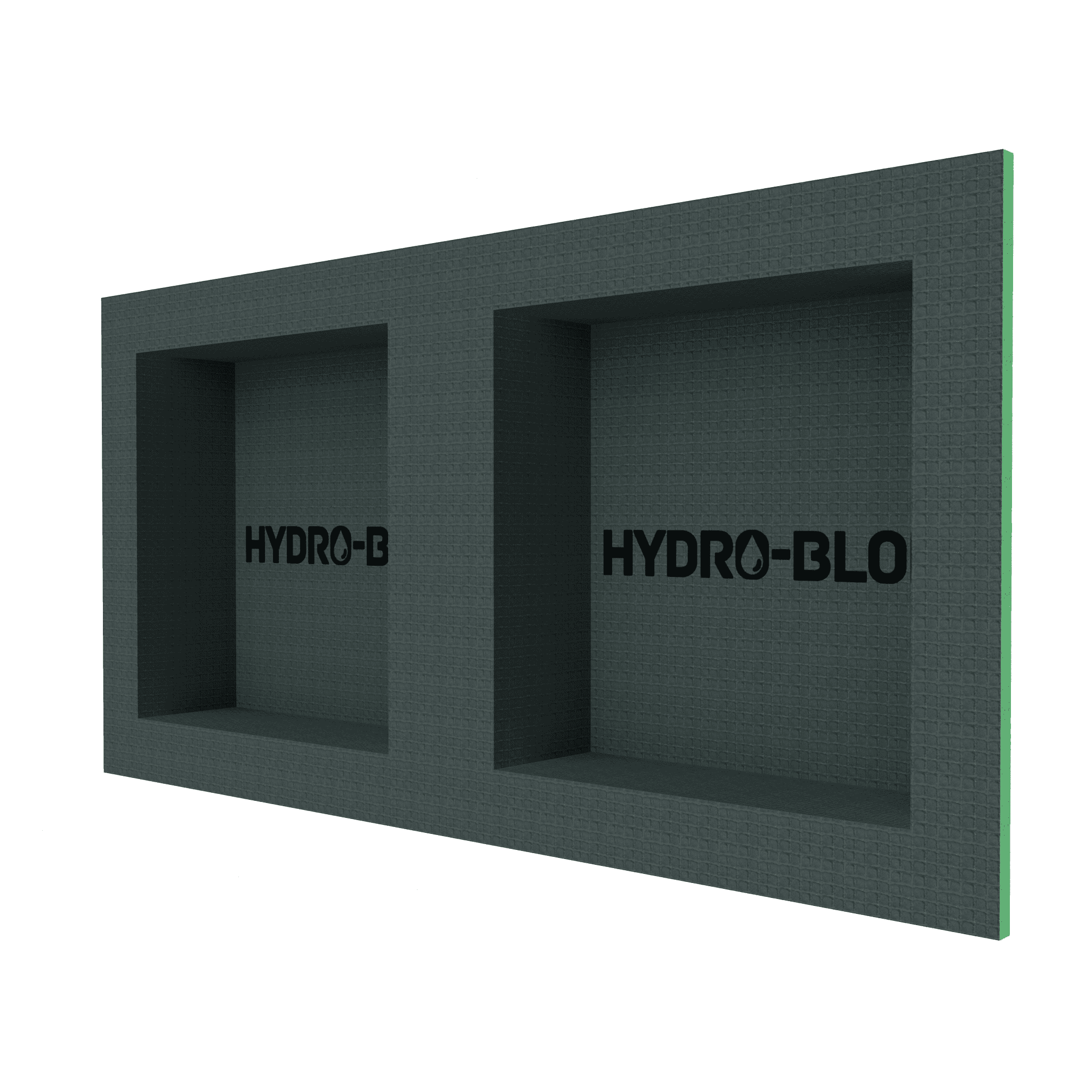 Hydro-Blok 32" x 16" Recessed Double Wide Niche - Walmart.com