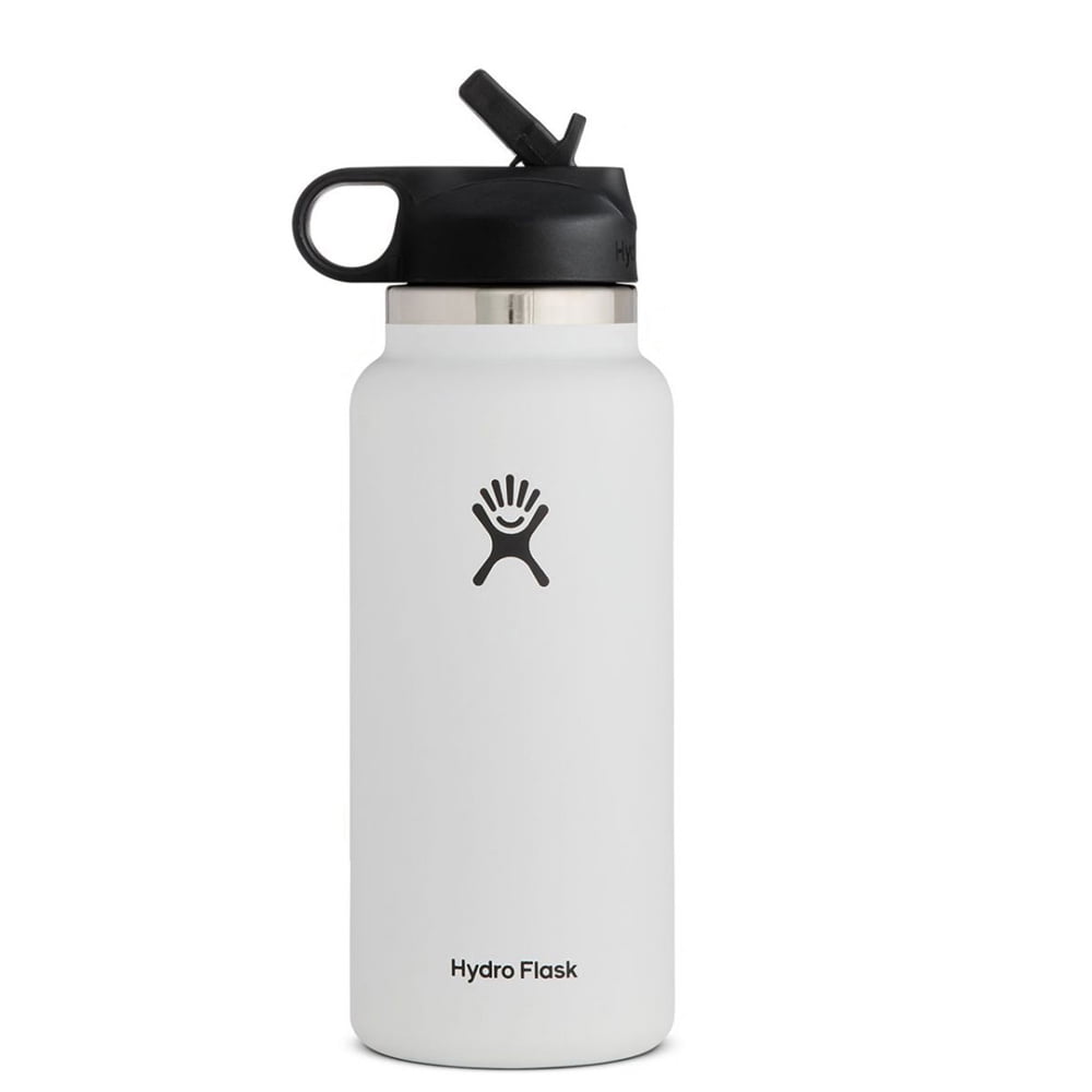 Hydro Flask 32OZ Wide Mouth 2.0 Water Bottle, Straw Lid, Multiple ...