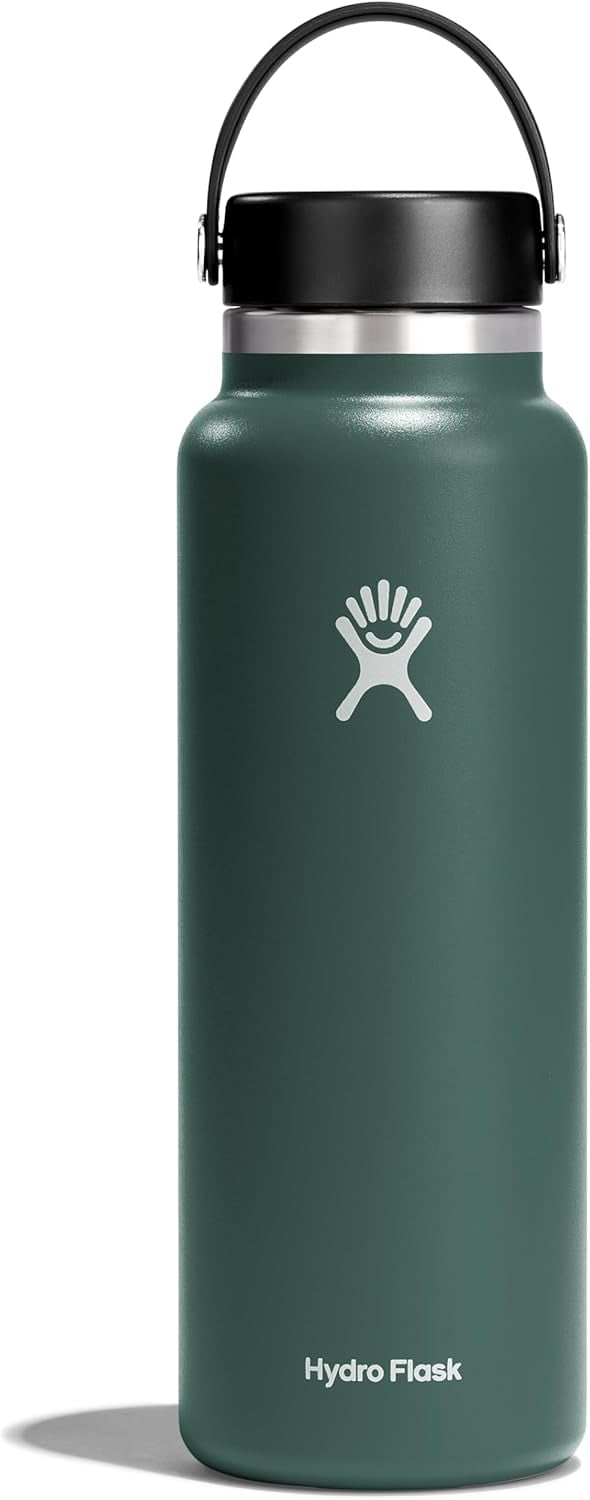Hydro Flask 40 oz Wide Mouth Water Bottle - Fir - Walmart.com