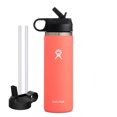 Hydro Flask Water Bottle - Stainless Steel & Vacuum Insulated - Wide ...