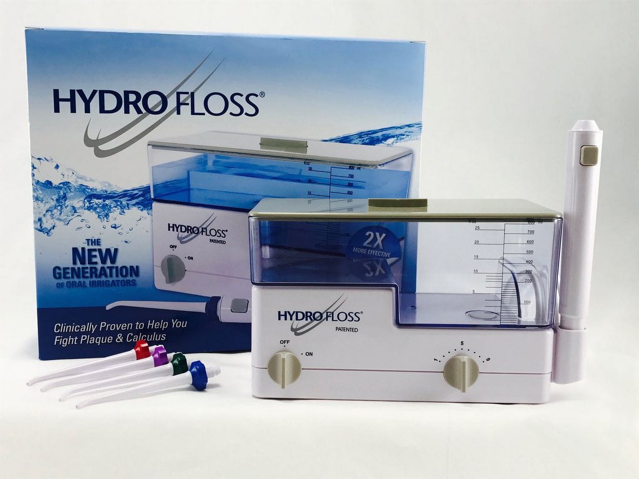 Hydro Floss Dental Water Flosser for Teeth, Oral Irrigator - Walmart.com