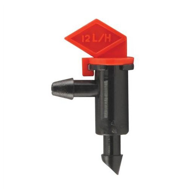 Hydro Flow Push-In Flag Emitter Red 3 GPH (10/Bag) - Walmart Business ...