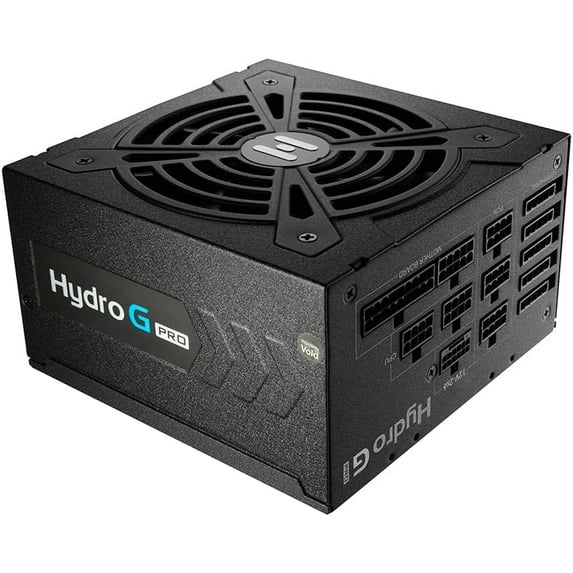 Hydro G PRO 1000W Power Supply, 80 Plus Gold, ATX 3.1/PCIe 5.1(12V-2X6 ...