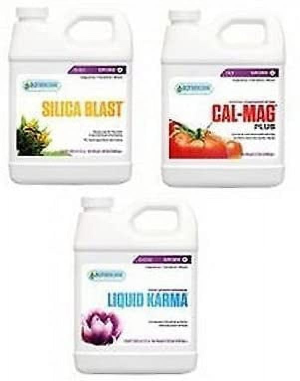 Hydro Galaxy Silica Blast 1 qt, Cal-Mag Plus 1 qt, Liquid Karma 1 qt ...