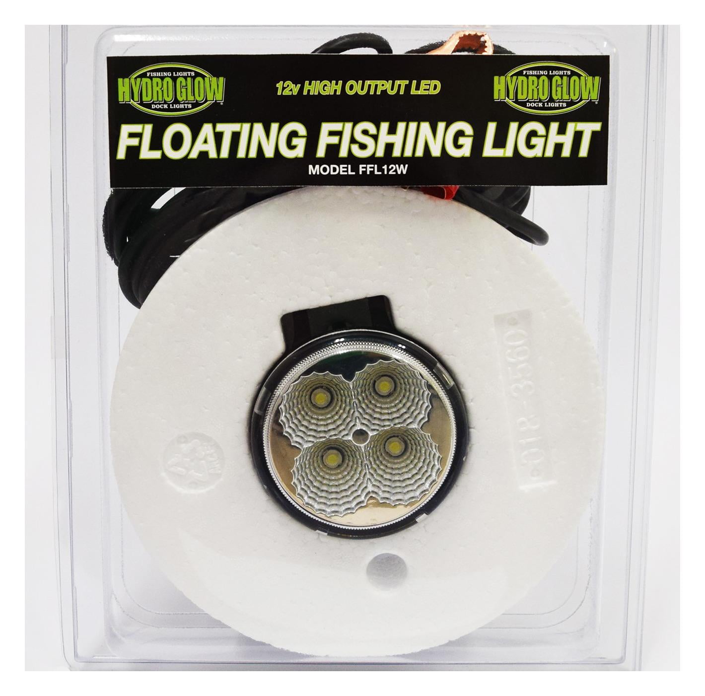 Hydro Glow FFL12 Floating Fish Light w/20' Cord - LED - 12W - 12V ...