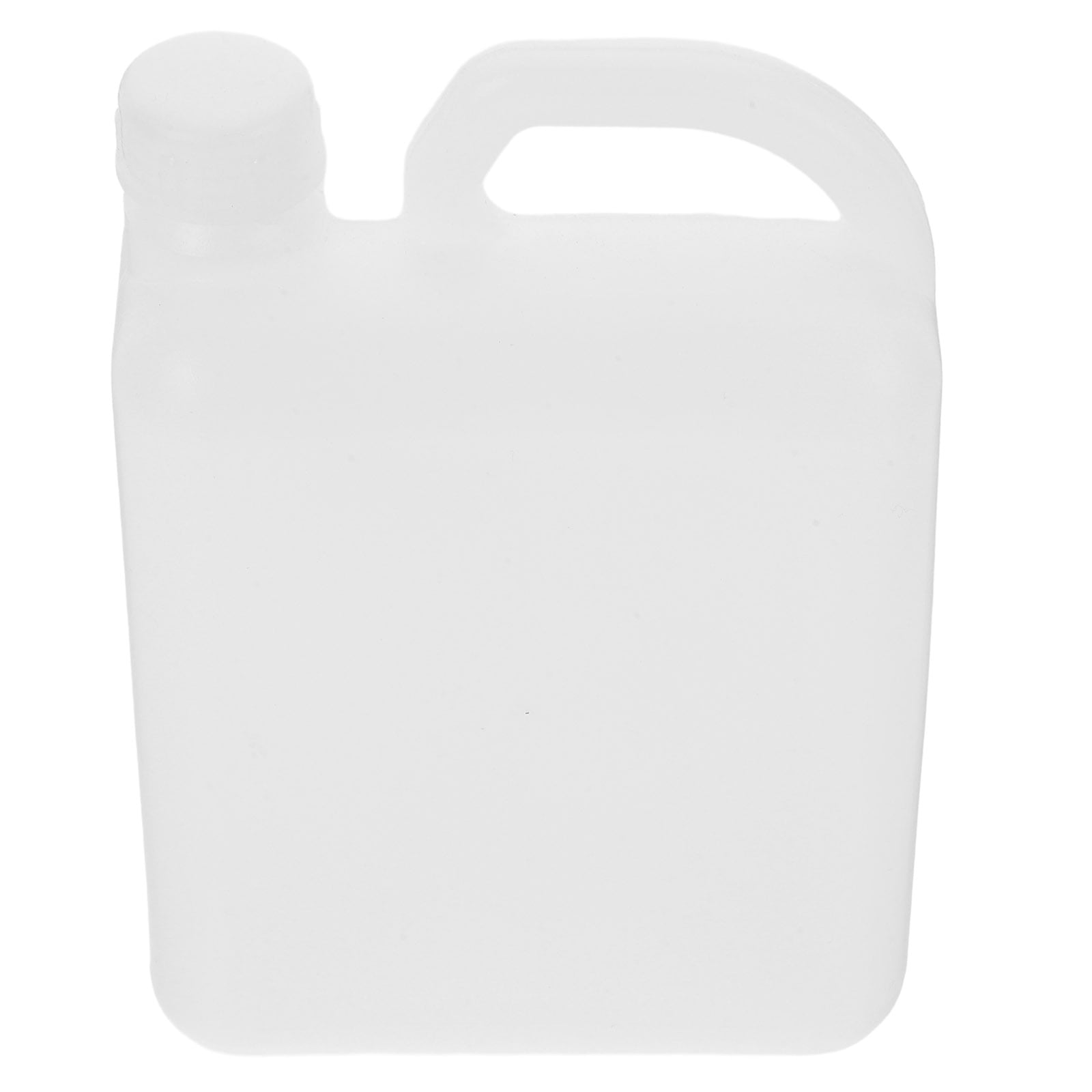 White Plastic Storage Bottle with Lid for Versatile Use in Beverage ...