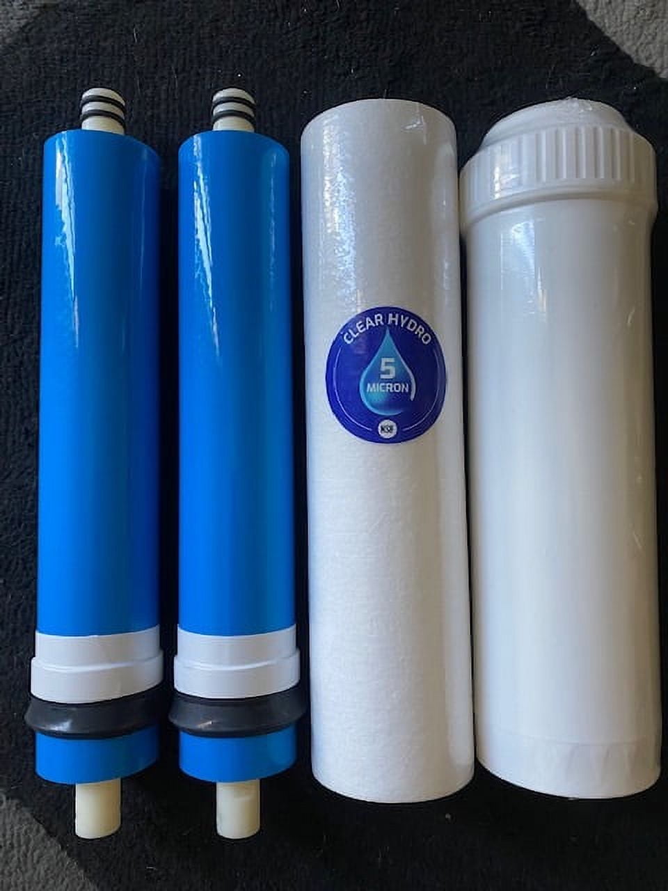 Hydro Logic Stealth RO300 Upgraded KDF 85 Complete Compatible Filter Kit Includes - Two ...