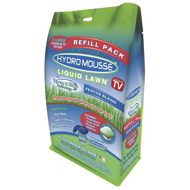 Hydro Mousse Refill Bag Original Grass Seed Mix - Walmart Business Supplies