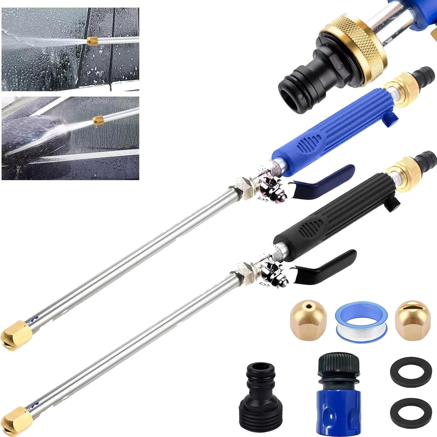 Hydro Nozzle 2-In-1 Portable Power Washing Nozzle, Hydronozzle Power ...