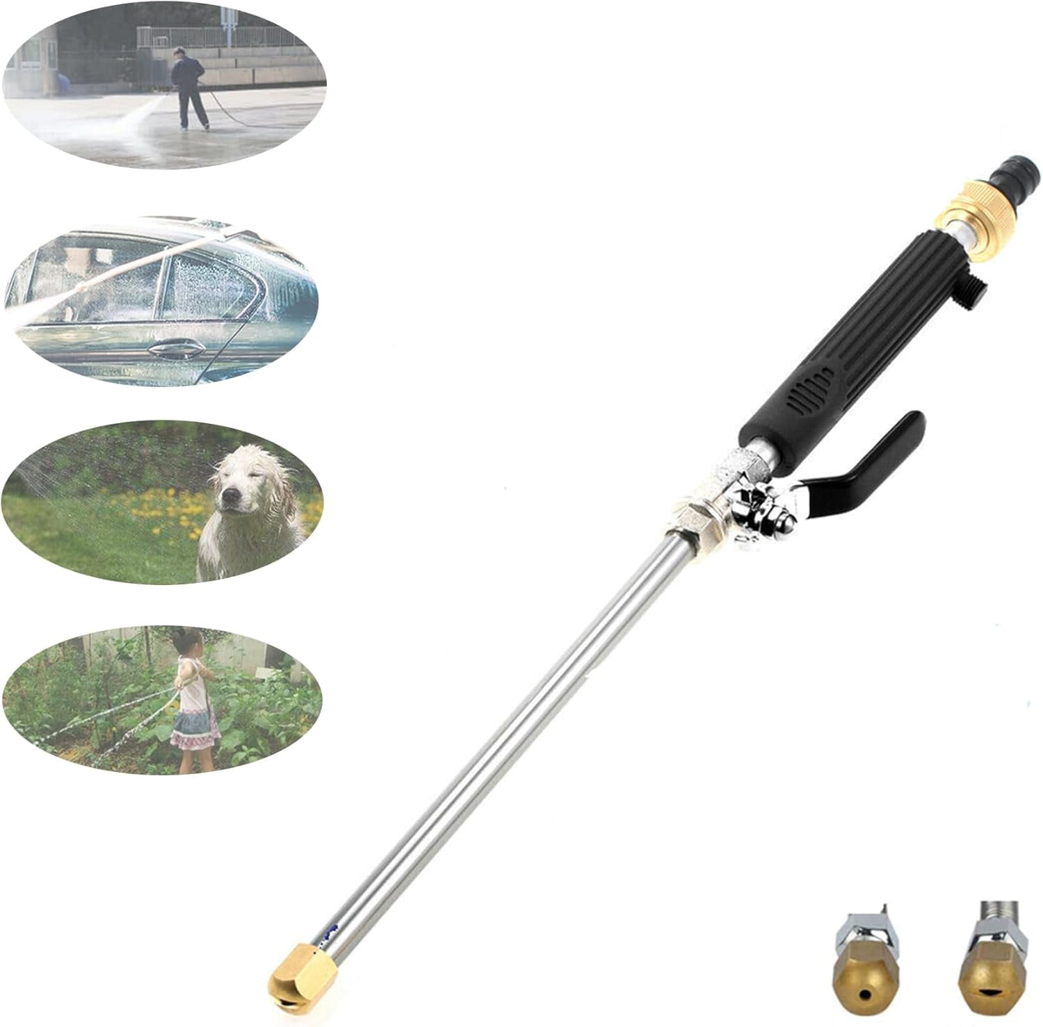 Hydro Nozzle, Hydro Nozzle 3000 Psi, Hydronozzle 2-in-1 Portable Power ...