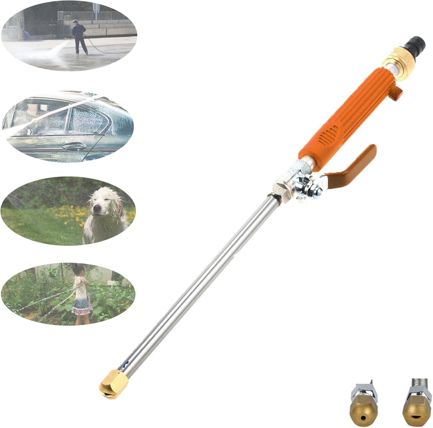 Hydro Nozzle, Hydro Nozzle 3000 Psi, Hydronozzle 2-in-1 Portable Power ...