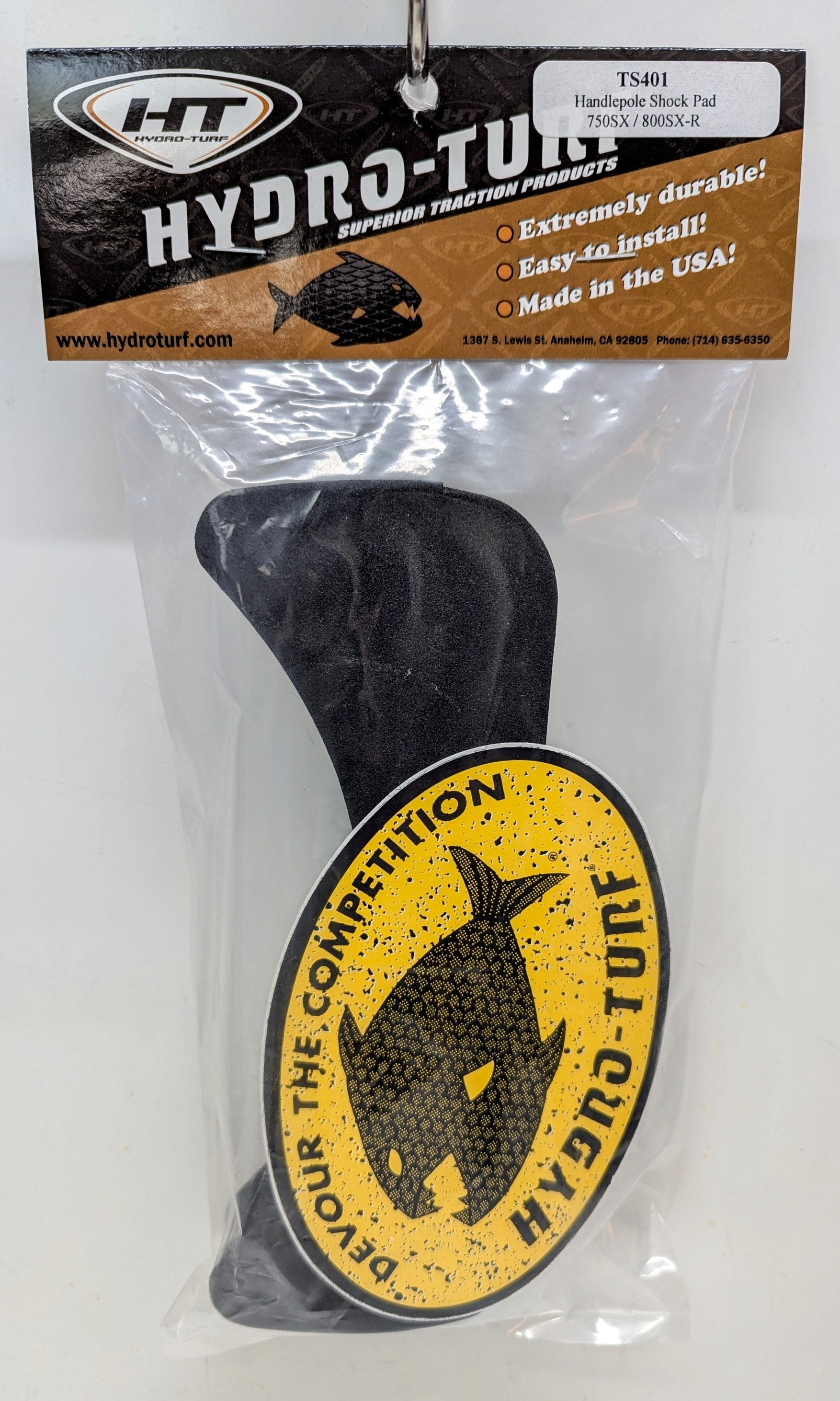 Hydro Turf Hydro Turf Handlepole Shock Pad -750Sx/800Sxr (Black Only ...