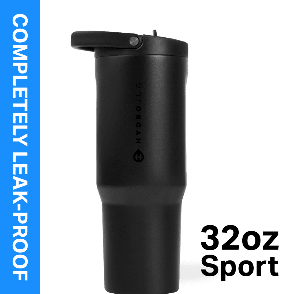 HydroJug Stainless Steel Water Bottle, 32oz, Leakproof Tumbler with ...