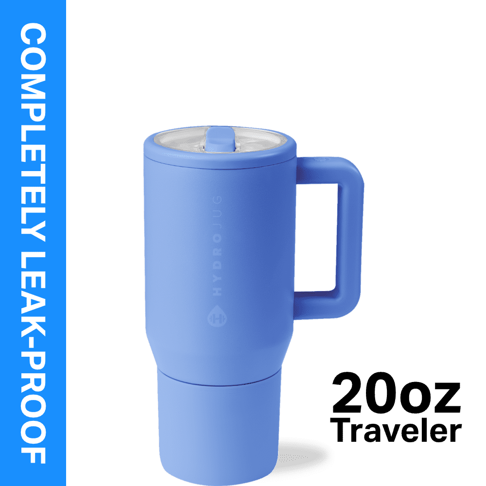 HydroJug Traveler 20 oz Stainless Steel Insulated Water Bottle ...